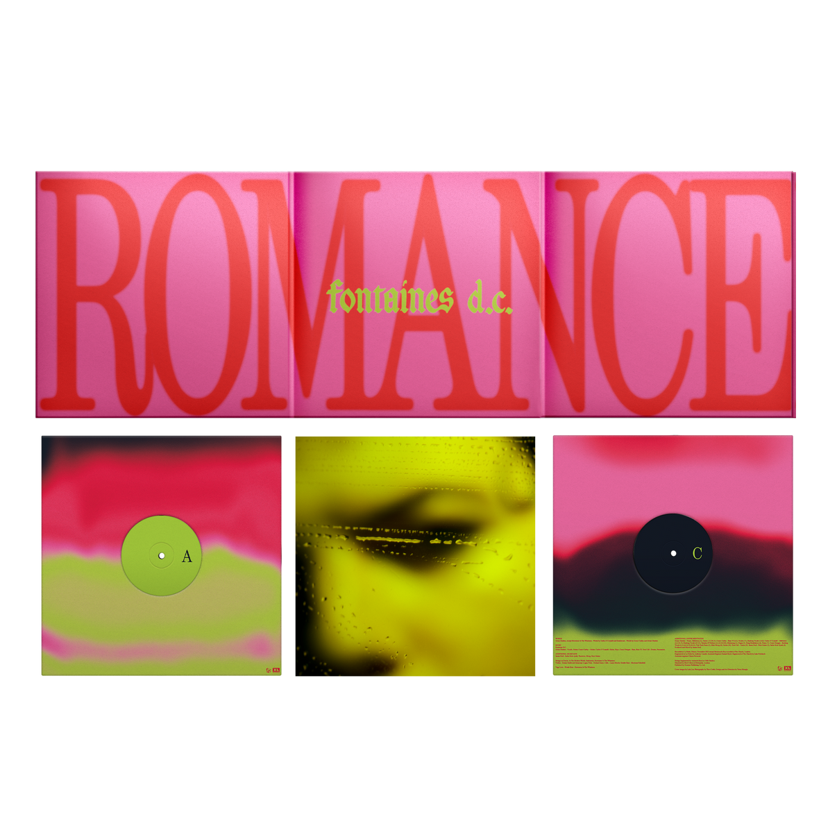 Romance (Deluxe Triple Gatefold) Vinyl 2xLP | Fontaines DC (US ...