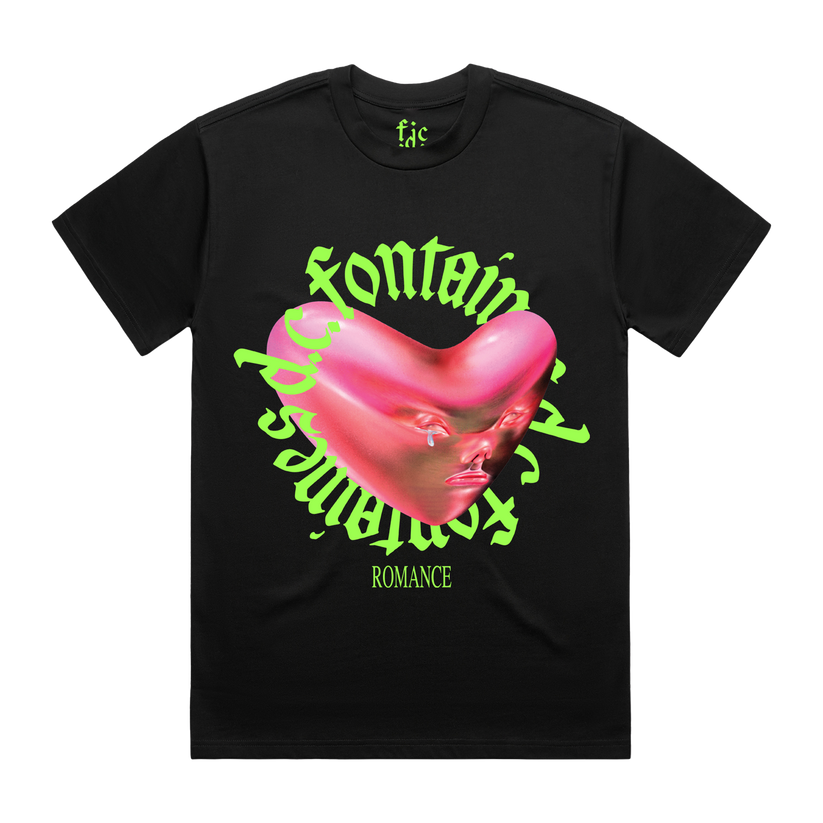 Romance (Black) T-shirt | Fontaines DC (US) | Official Store